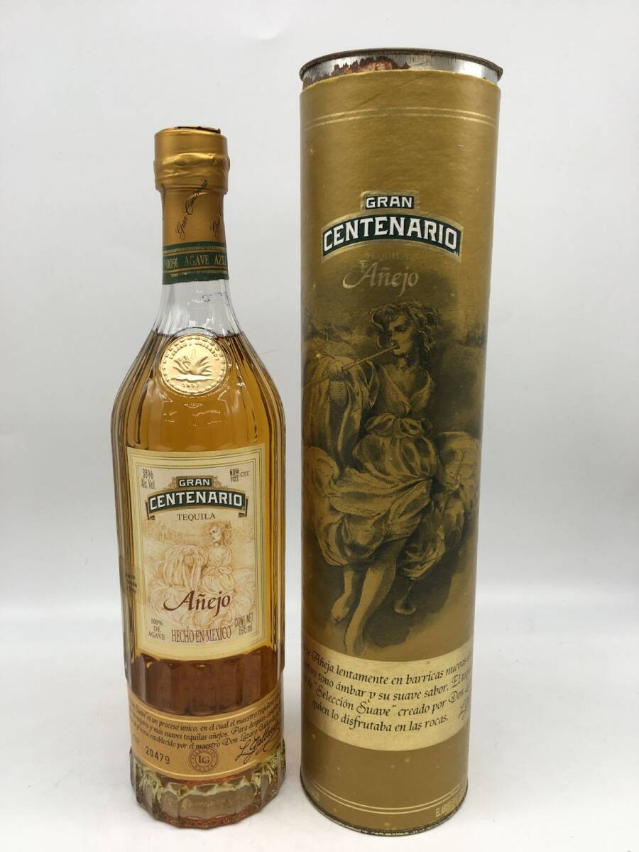 0330-006MK 5958 未開栓 お酒 695ml 38% テキーラ GRAN CENTENARIO TEQUILA / Anejo HECHO EN MEXICO(テキーラ)｜売買され ...