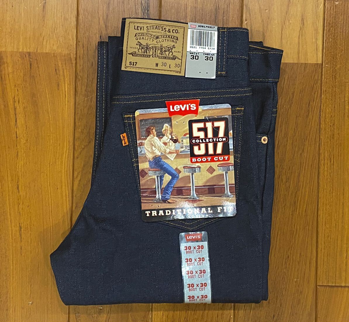 デッドストック 95年製 リーバイス 517 W30L30 デニムパンツ デッドストック 95年製 リーバイス 517 W30L30 デニムパンツ