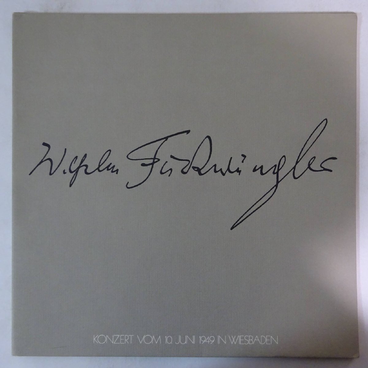 Yahoo!オークション - 19059651 【稀少 独協会/2LP/見開き】フルトヴェ...