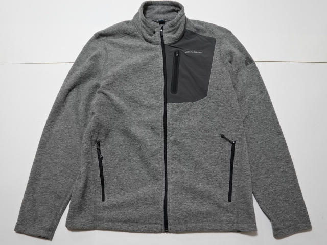 Yahoo!オークション - 0327 Eddie Bauer エディーバウアー フリースジ...