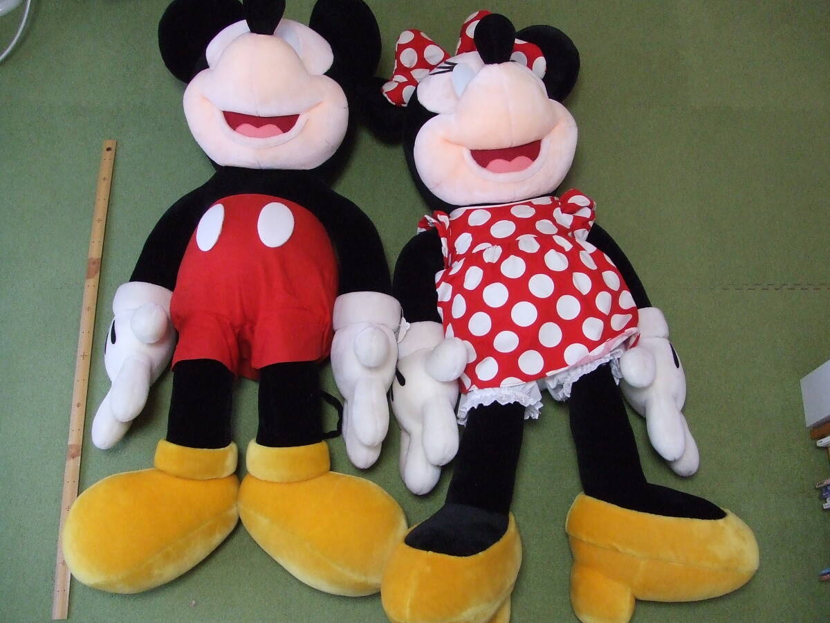 ミッキーマウス・ミニーマウス特大ぬいぐるみ 東京ディズニー ミッキーマウス・ミニーマウス特大ぬいぐるみ 東京ディズニー