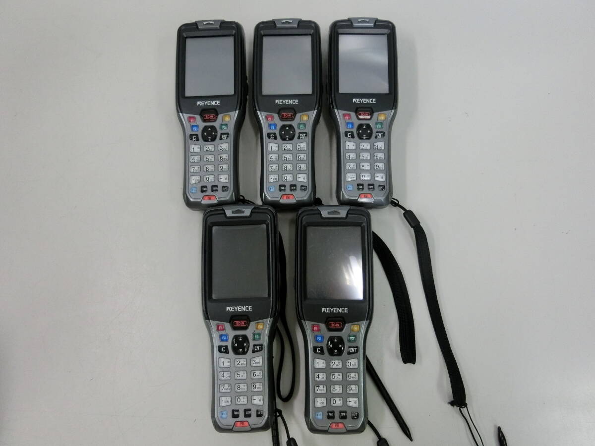 日本代購代標第一品牌【樂淘letao】－★☆KEYENCE/キーエンス ハンディターミナル BT-W85T 5台セット①☆★