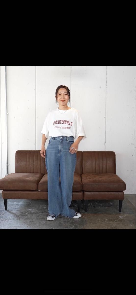 ニコアンド Misayoさんプロデュースリメイクデニムパンツ サイズ ニコアンド Misayoさんプロデュースリメイクデニムパンツ サイズ