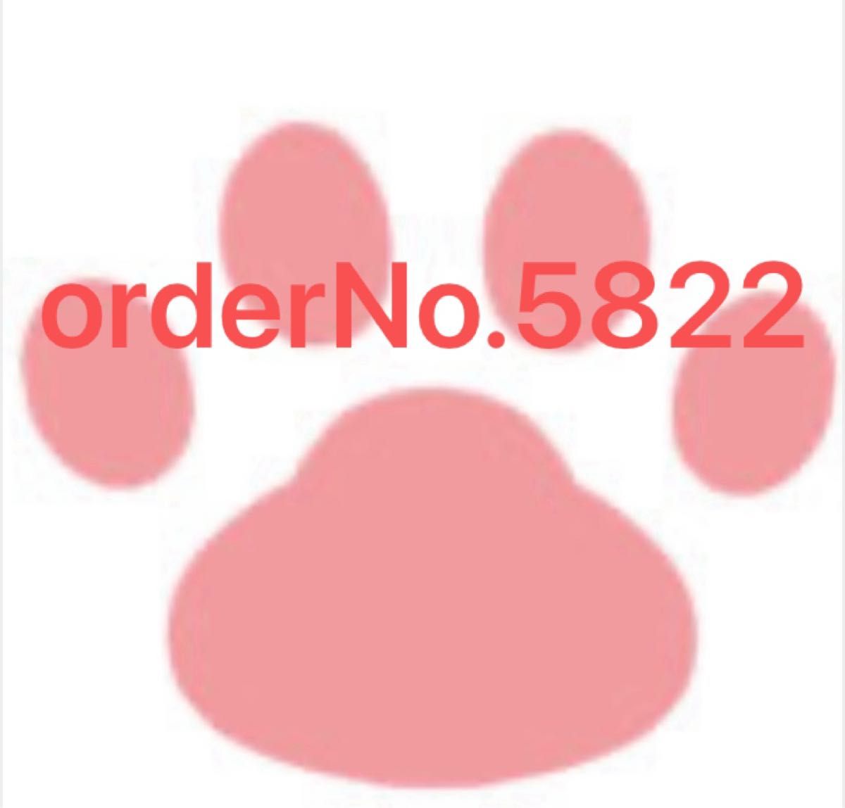 orderNo 5822｜Yahoo!フリマ（旧PayPayフリマ）