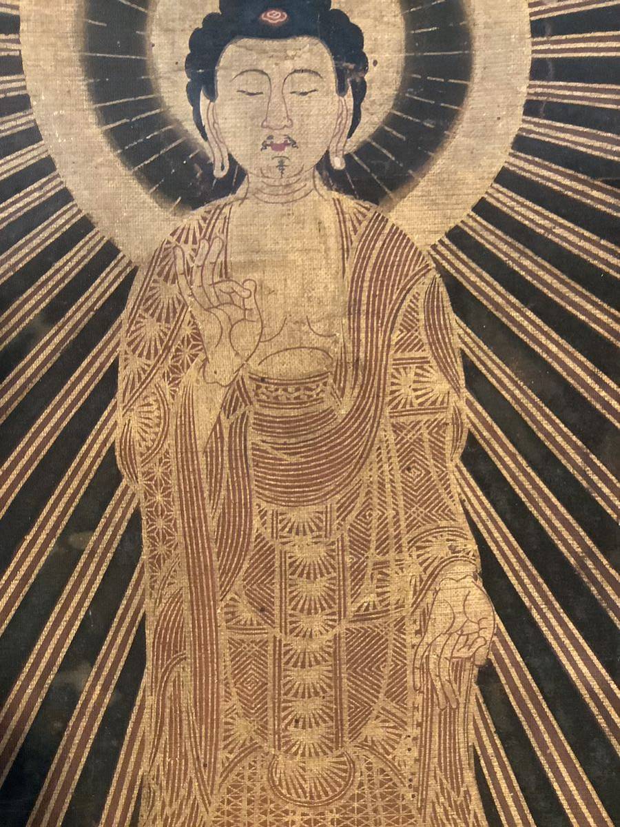 Yahoo!オークション - 掛軸M608[方便法身尊像]紙本版摺 木版画／送料52...