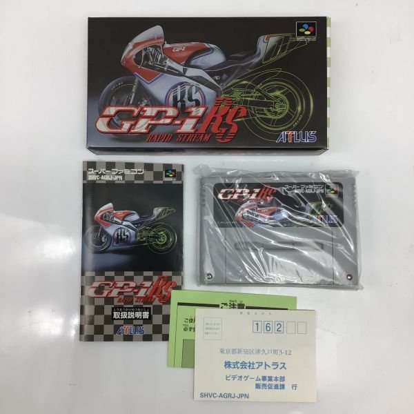 1737 箱付 任天堂 SFC スーパーファミコン GP-1RS レーシング スーファミ レトロゲーム(アクション)｜売買されたオークション情報、yahooの商品情報をアーカイブ公開 ...