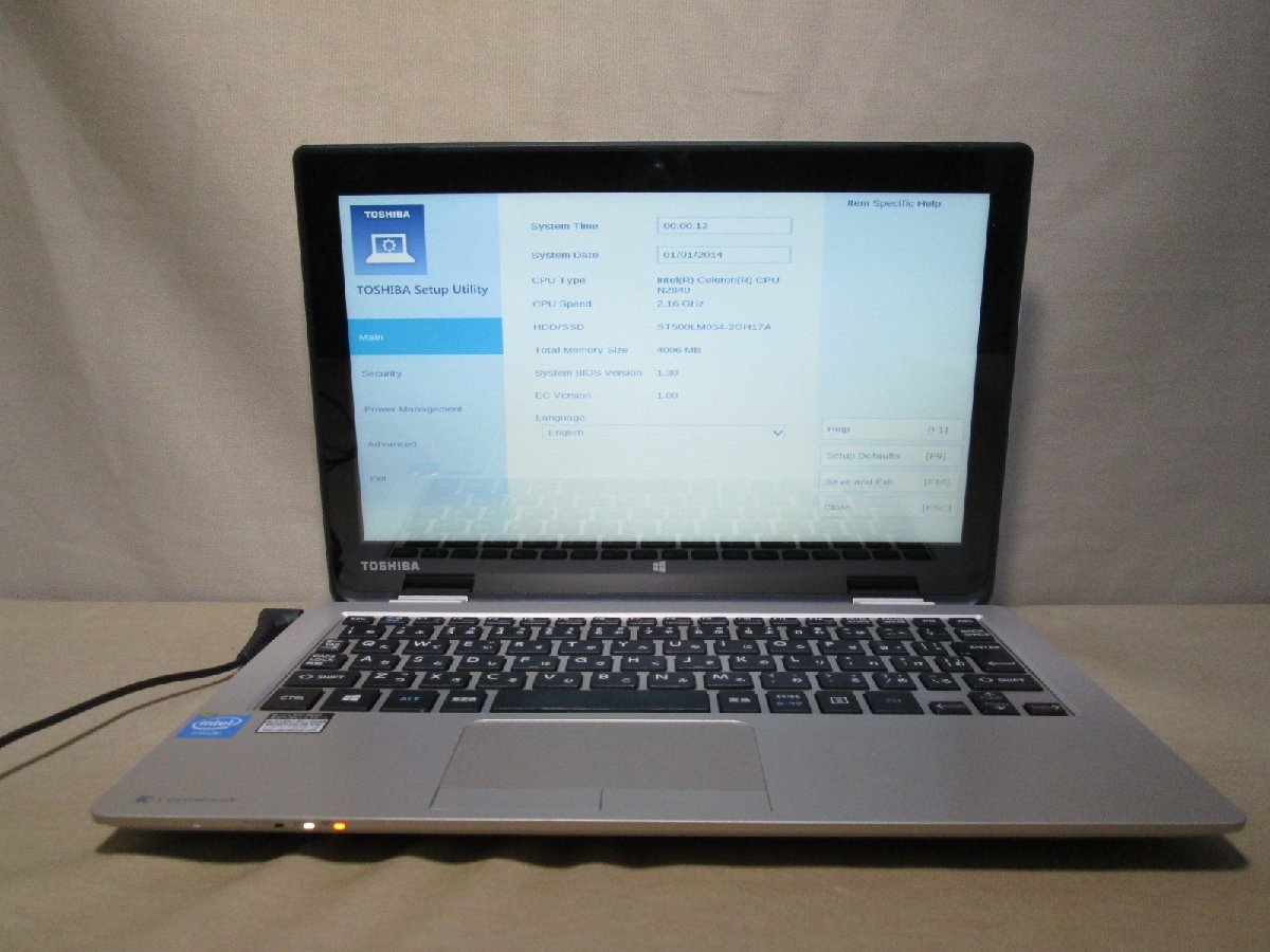 Yahoo!オークション - 東芝 dynabook N51/RG【Celeron N2840 2.16GHz】...