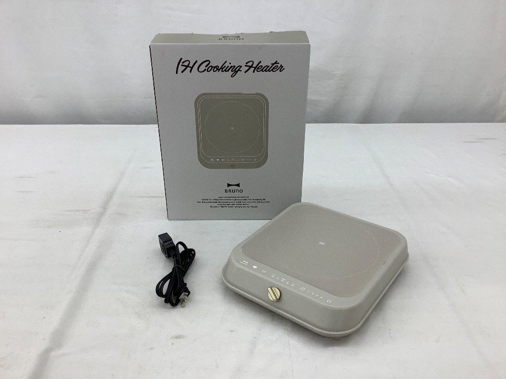Yahoo!オークション - ブルーノ/BRUNO IH クッキングヒーター グレー B...