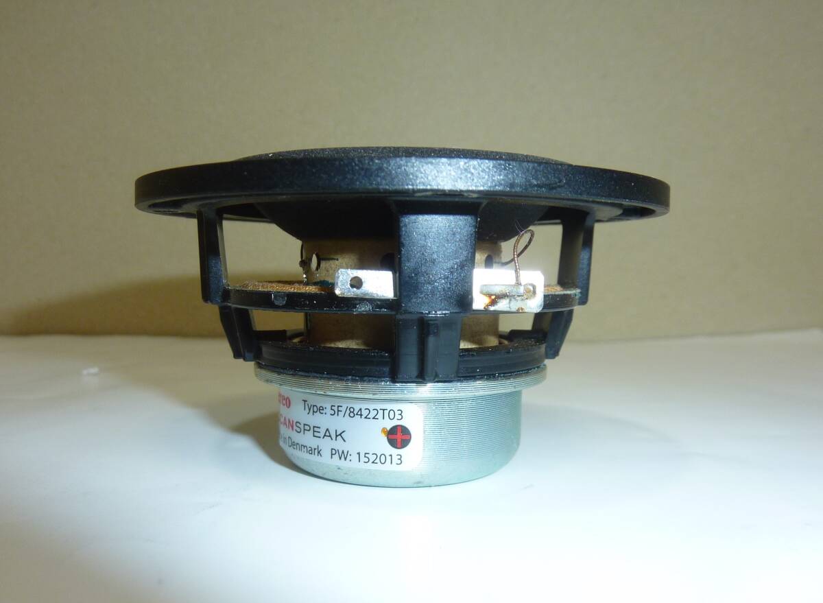 日本代購代標第一品牌【樂淘letao】－スキャンスピーク 5F/8422 T03 5cmフルレンジスピーカーユニット STEREO誌付録 ペアー