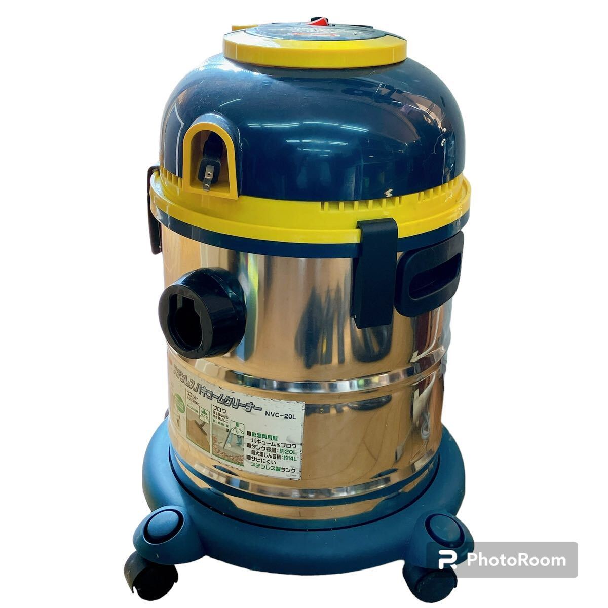 Yahoo!オークション - 3AB35 パオック NVC-20L ステンレスバキュームク...