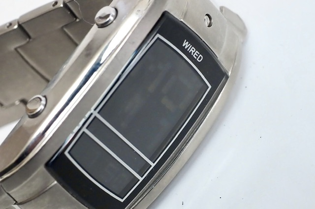 Yahoo!オークション - WIRED ワイヤード W512-0AA0 SEIKO セイコー デ...