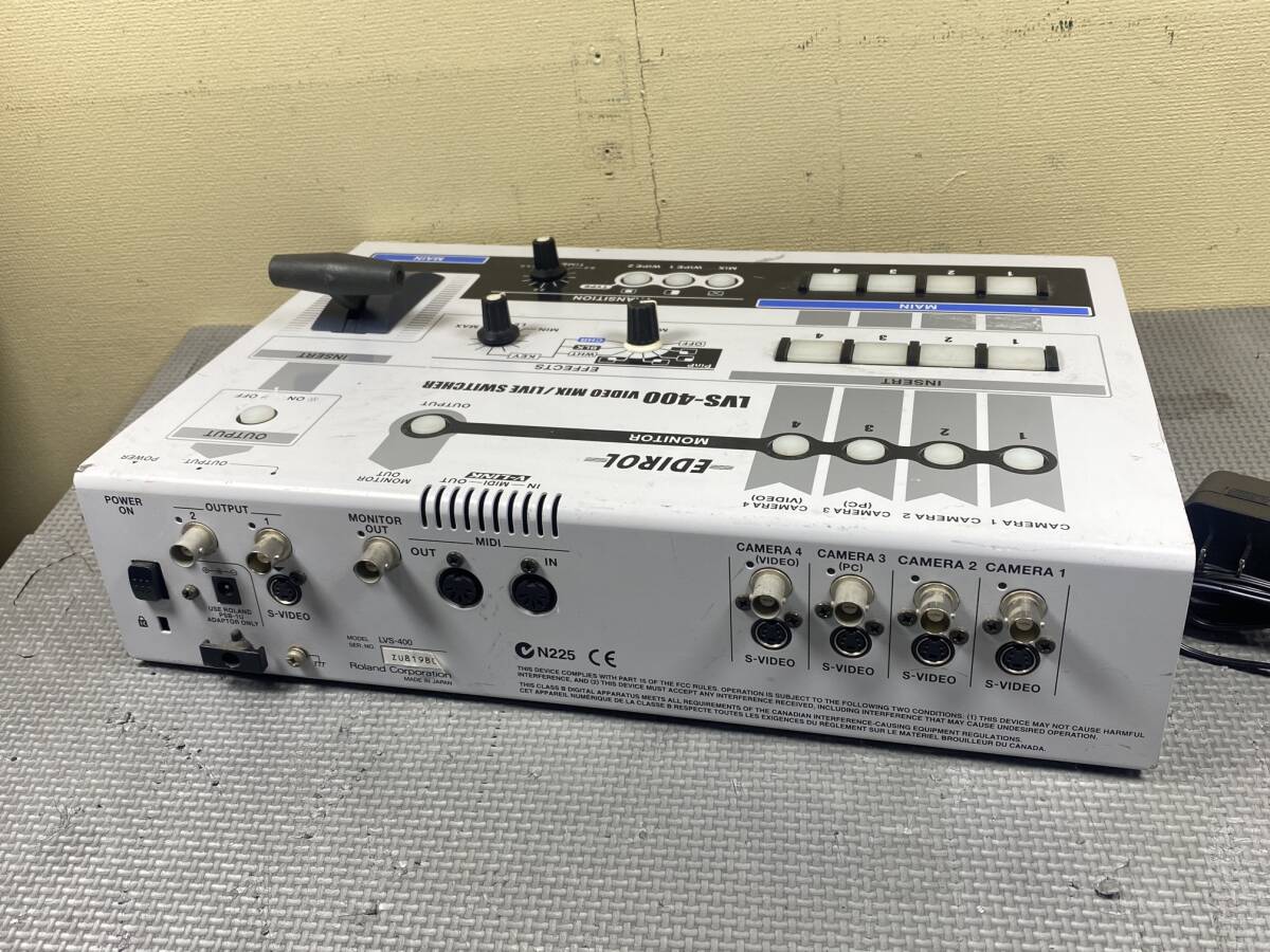 Yahoo!オークション - 326 EDIROL エディロール LVS-400 VIDEO MIX / L...