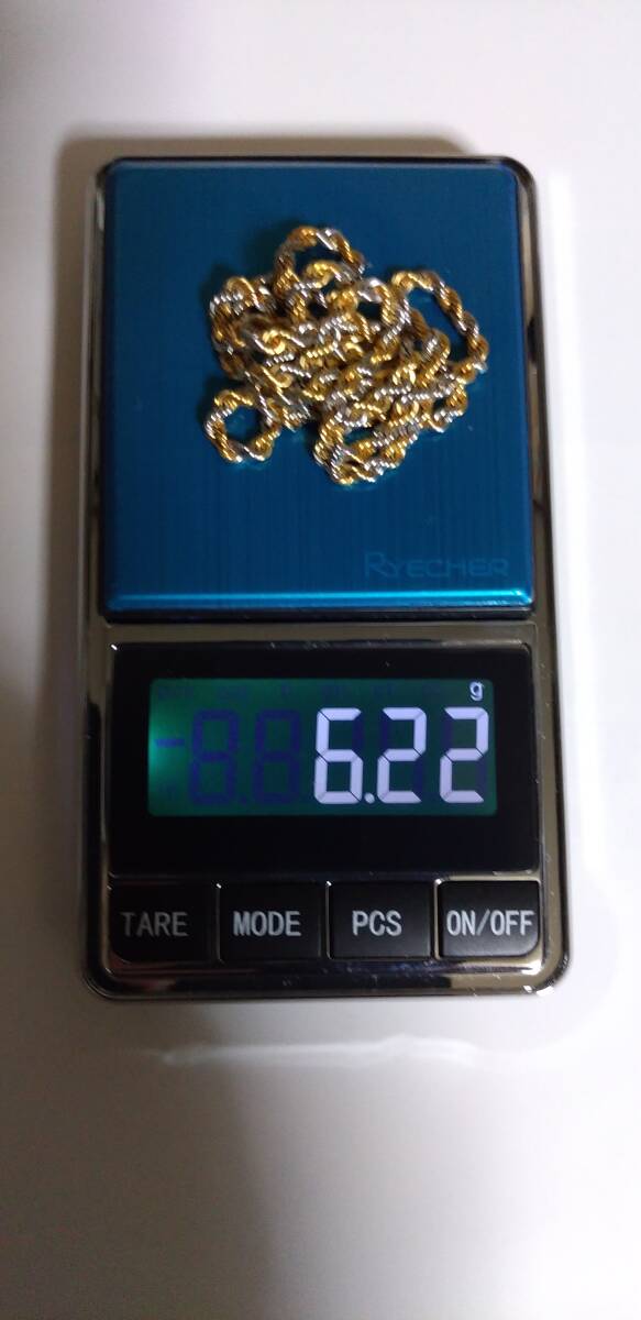 Yahoo!オークション - 金k18 プラチナPt850 ネックレス 重量 6.22g ...