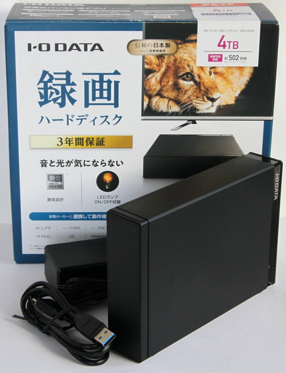 Yahoo!オークション - I・O DATA HDD-UT4K 4TB