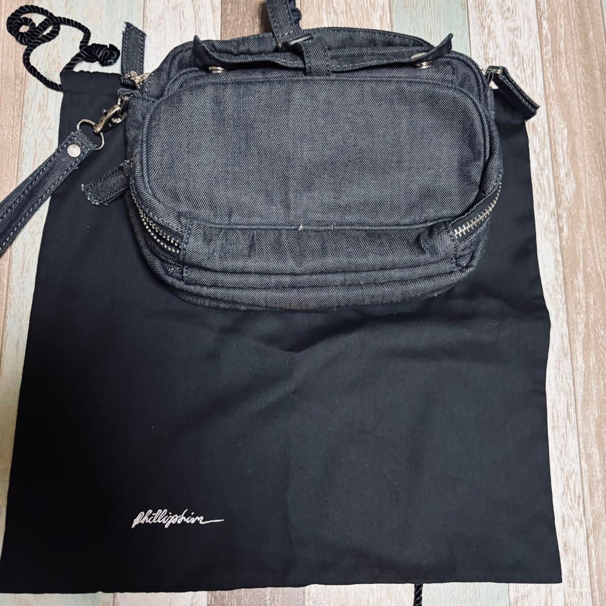 3 1 Phillip Lim(スリーワンフィリップリム)デニムポーチ 3 1 Phillip Lim(スリーワンフィリップリム)デニムポーチ