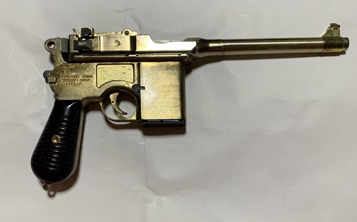 Yahoo!オークション - 金属製モデルガン ハドソン モーゼル M1930 SMG...