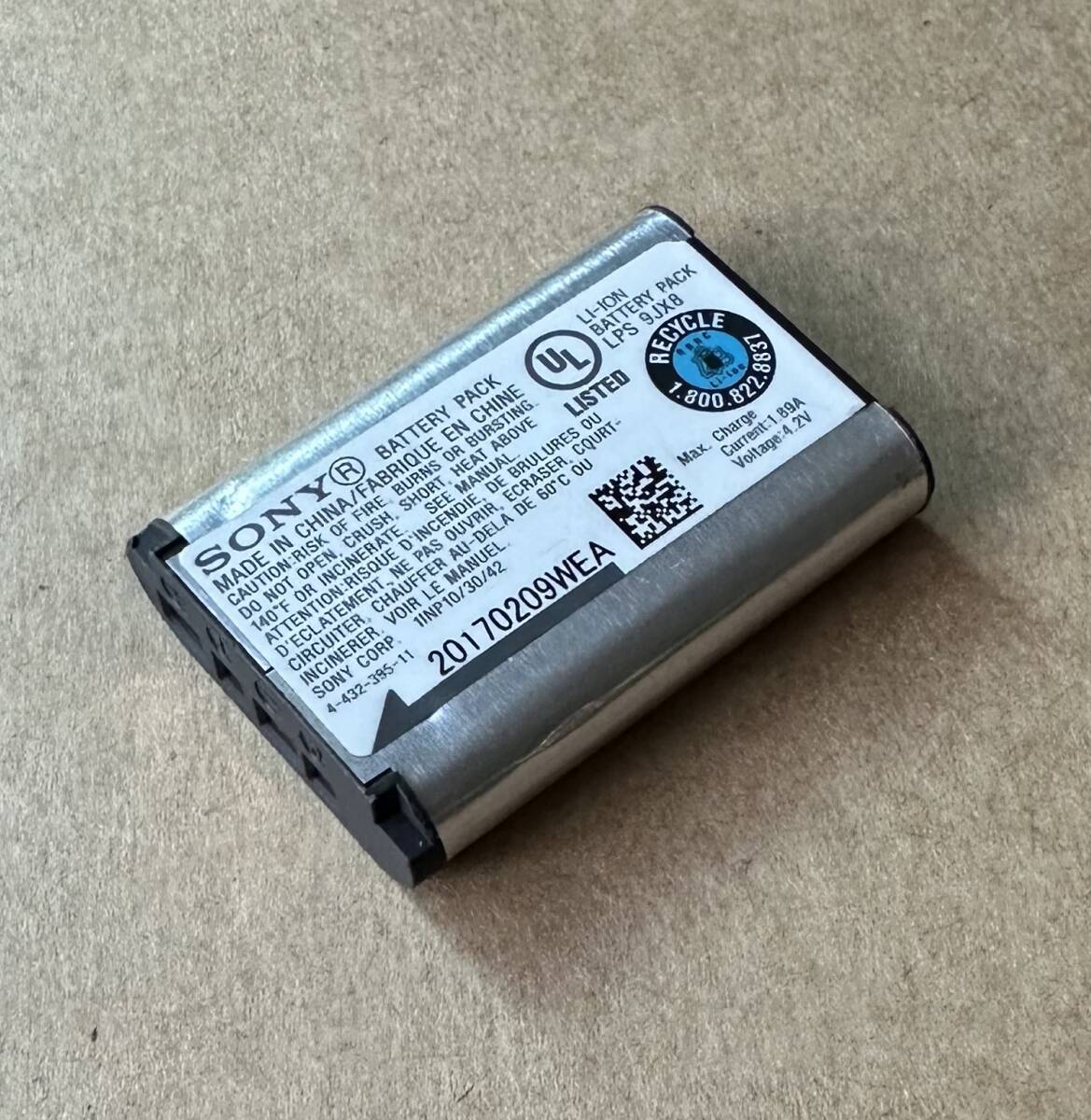 Yahoo!オークション - [243]純正良品Sony ソニー NP-BX1 バッテリー サ...