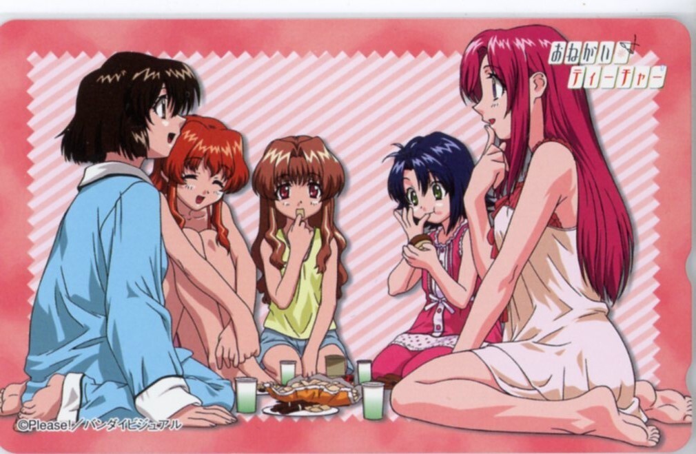 Yahoo!オークション - [E35/5]おねがい ティーチャー テレカ/羽音たら...