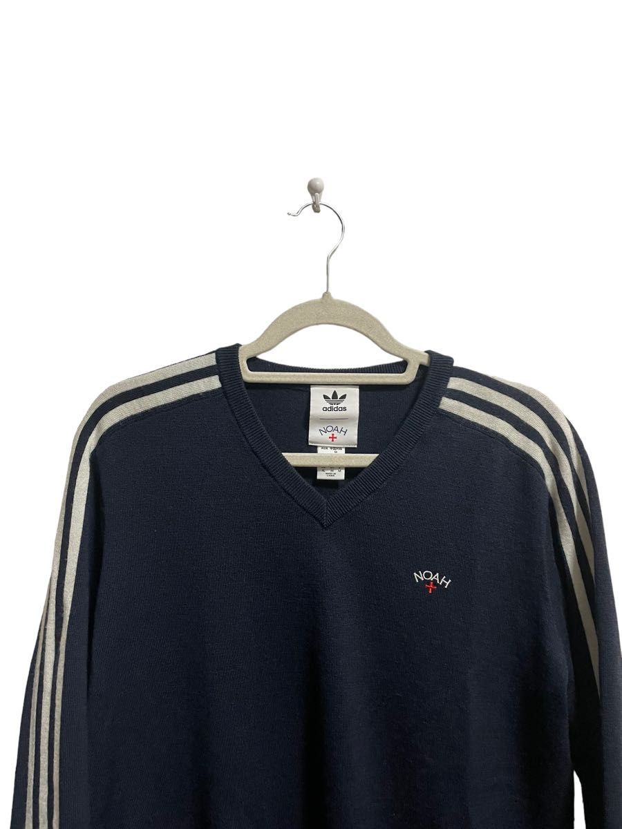 NOAH NYC × Adidas Originals V neck kint ノア アディダス v NOAH NYC × Adidas Originals V neck kint ノア アディダス v