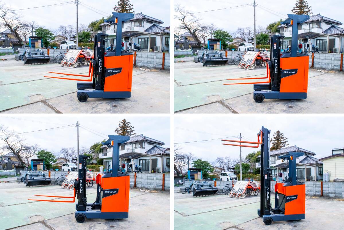 Yahoo!オークション - 埼玉発 トヨタ リーチフォークリフト 8FBRK10 10...