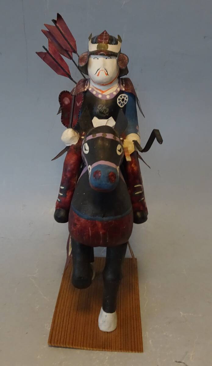 Yahoo!オークション - 郷土玩具 土人形・・・三春張子 小沢太郎作の馬...