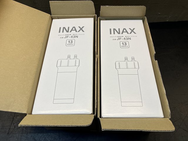 A-1484 INAX ビルトイン型浄水器 浄水カートリッジ JF-43N 2個セット(交換用カートリッジ)｜売買されたオークション情報、yahooの商品情報をアーカイブ公開 - オークファン ...