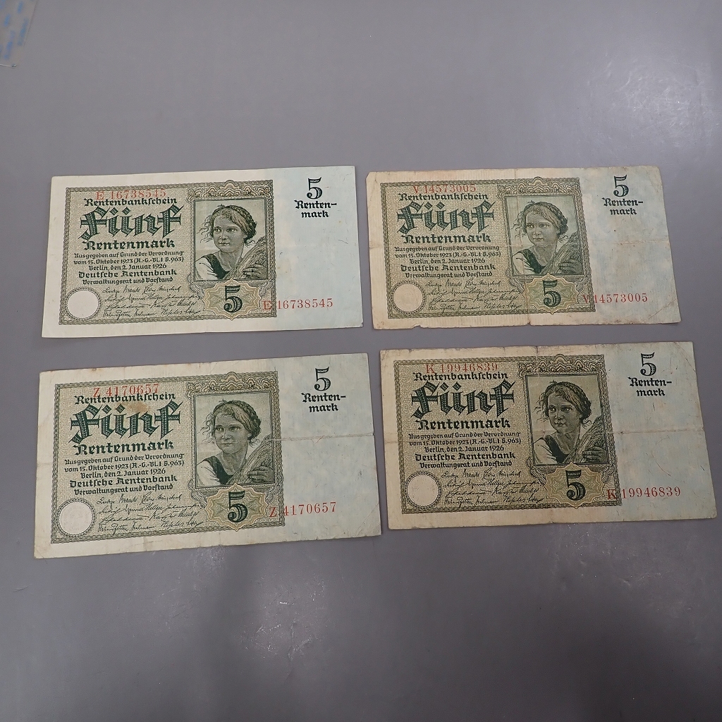 Yahoo!オークション - FK-2093 紙幣コレクター放出品 ヨーロッパ・ドイ...