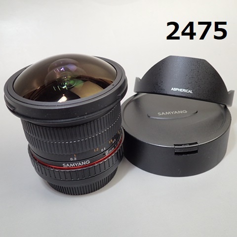 Yahoo!オークション - FK-2475 SAMYANG 8㎜ 1 3.5 UMC FISH-EYE CSⅡ ...