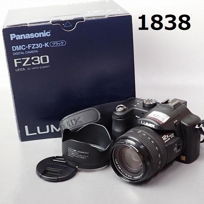 Yahoo!オークション - FK-1838 Panasonic LUMIX DMC-FZ30-K 20240224