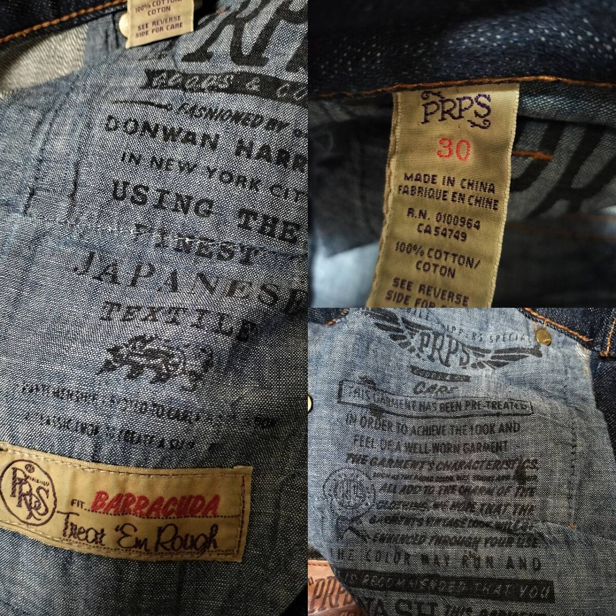 Yahoo!オークション - PRPS/ピーアールピーエス/BARRACUDA/バラクーダ/...