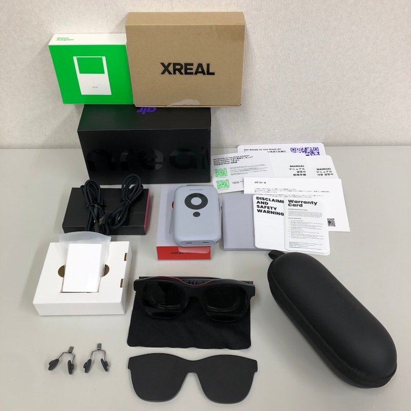 XREAL Nreal Air Beam セット AR スマートグラス 240312RM500043 NR-7100RGI/NR-8101AGL 240312RM500043(映像機器)｜売買 ...