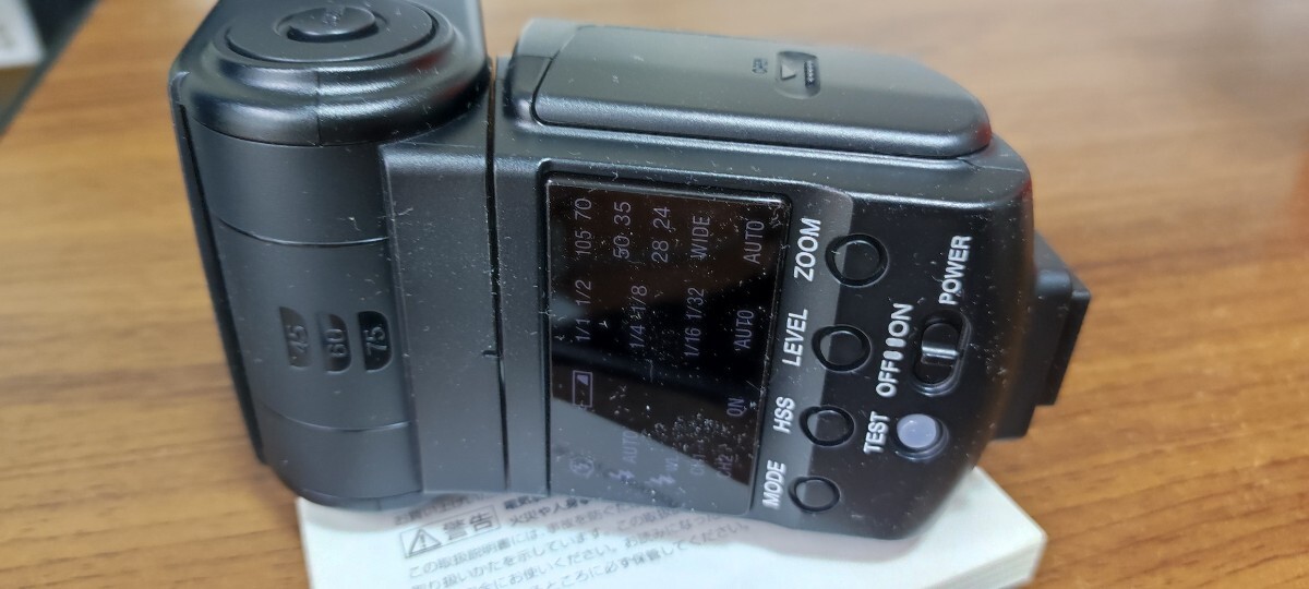 Yahoo!オークション - SONY HVL-F42AM ストロボ フラッシュ ソフトケー...