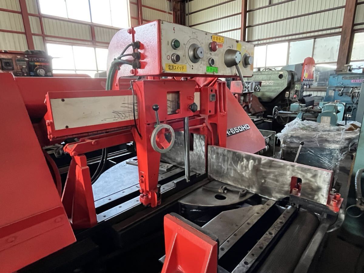 Yahoo!オークション - H-650HD アマダ製 Amada バンドソー 1980年製