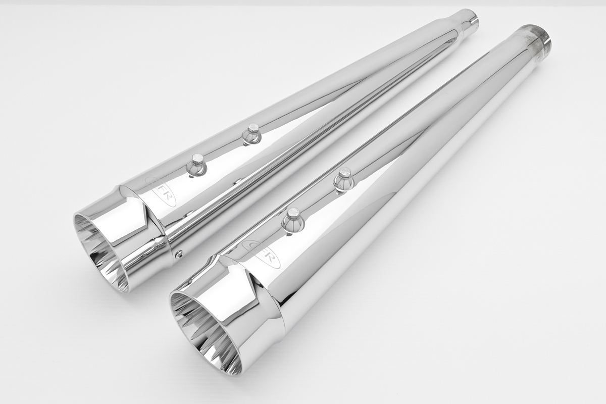 ハーレー社外 CFR 4.5インチ スリップオンマフラー FLH002-7C / クローム '17 ツーリング(ハーレーダビッドソン用)｜売買 ...