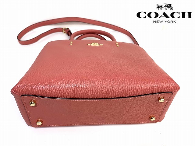 極美品 送料無料 コーチ COACH ラグジュアリー クロスグレーン 極美品 送料無料 コーチ COACH ラグジュアリー クロスグレーン
