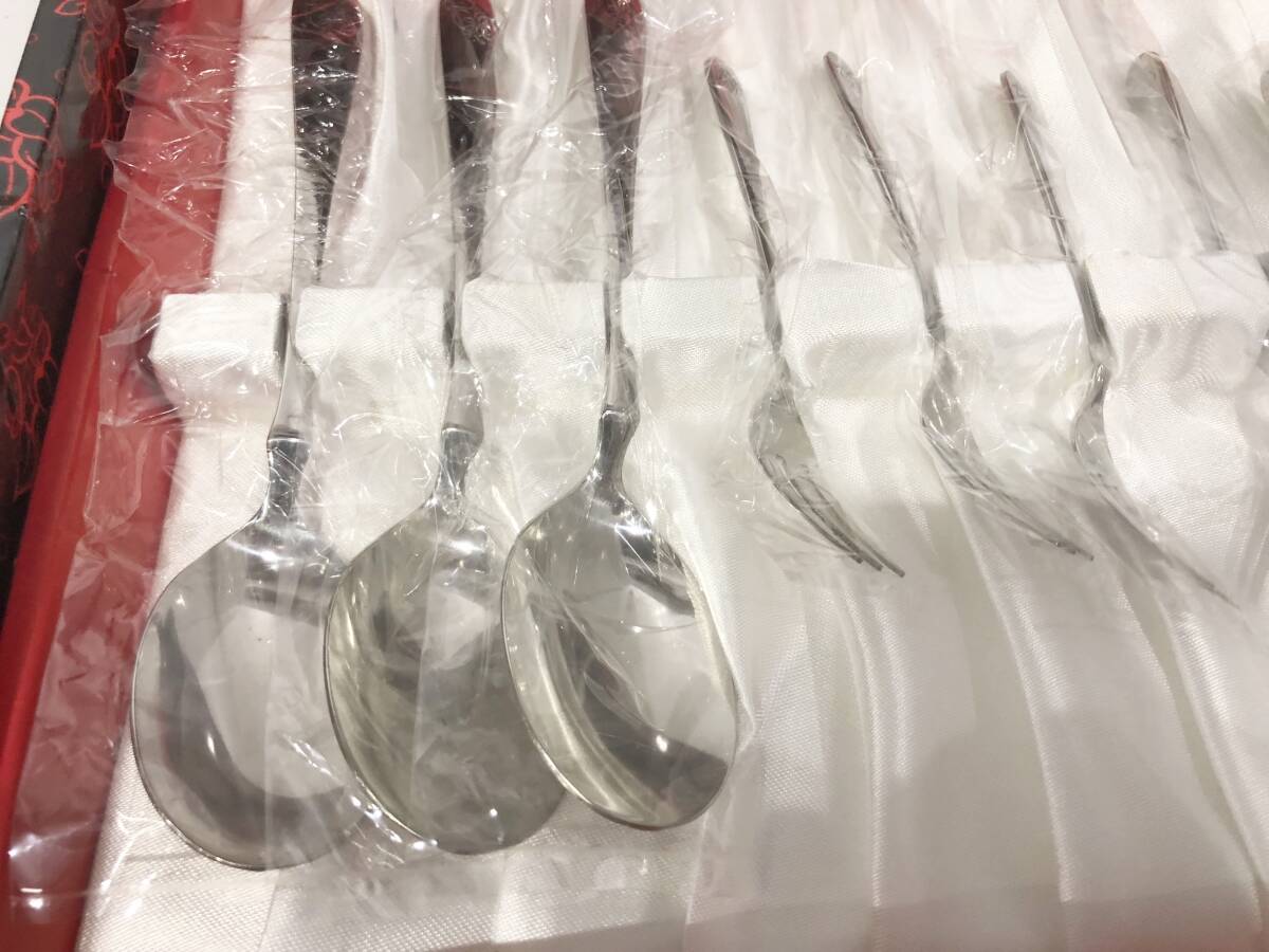 Yahoo!オークション - YUMI KATSURA 桂由美 18-10 ステンレス スプーン...