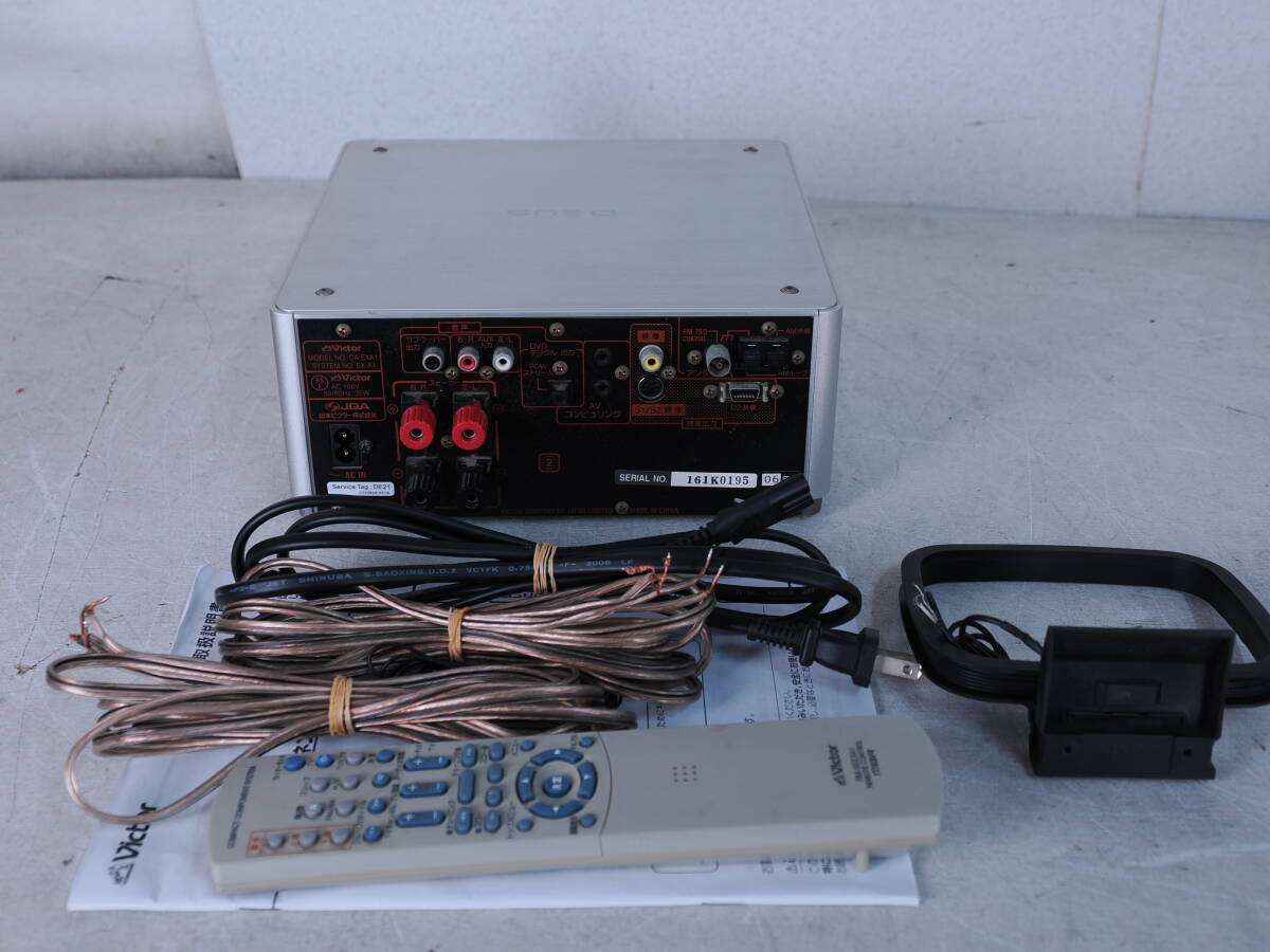 Yahoo!オークション - Victor ビクター CD/DVDコンポ本体 EX-A1 CA-EX...