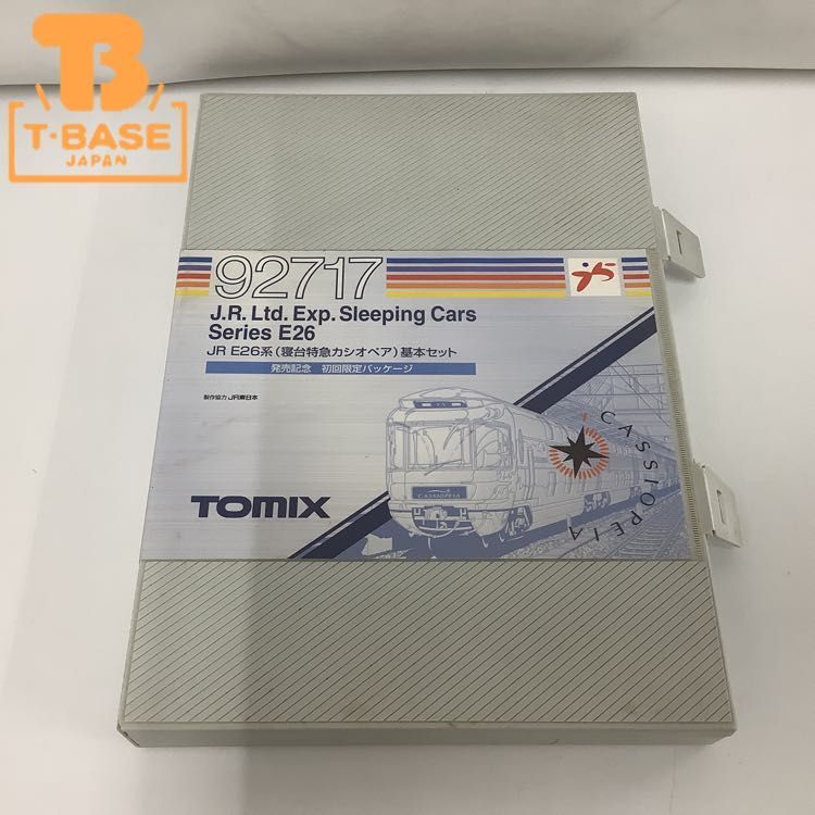 1円〜 み TOMIX Nゲージ 92717 JR E26系 寝台特急カシオペア 基本セット(その他)｜売買されたオークション情報、yahooの商品情報をアーカイブ公開 - オークファン ...