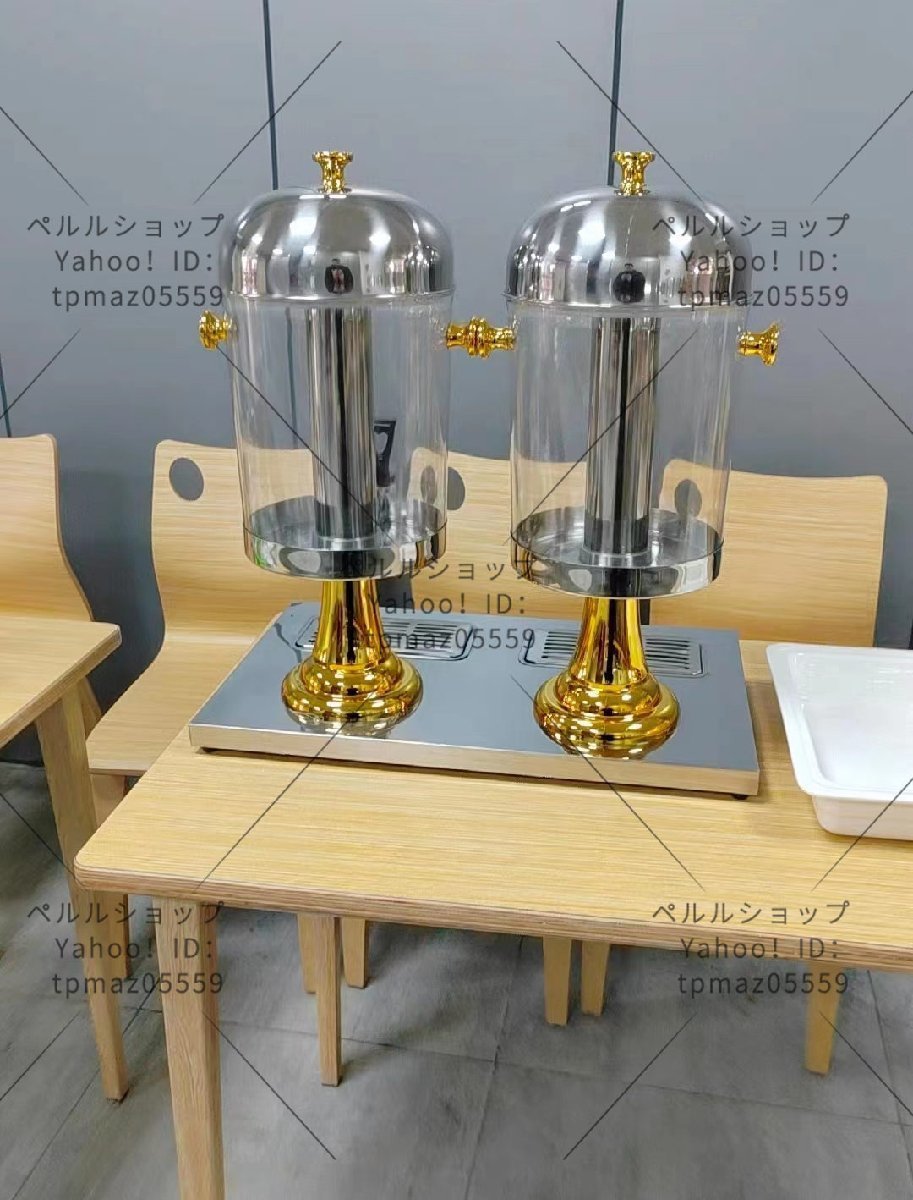 Yahoo!オークション - 実用 16L ステンレス鋼 ジュースディスペンサー ...