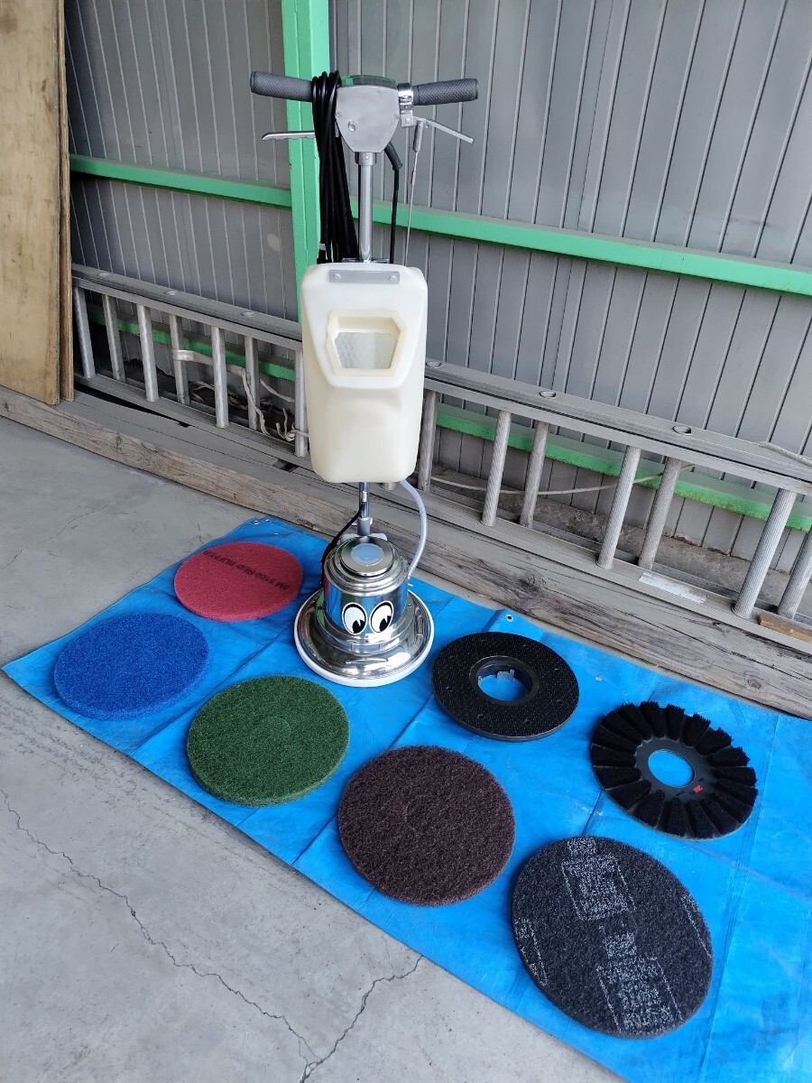 Yahoo!オークション - CONDOR12インチポリッシャー/床洗浄/床磨き/店舗...