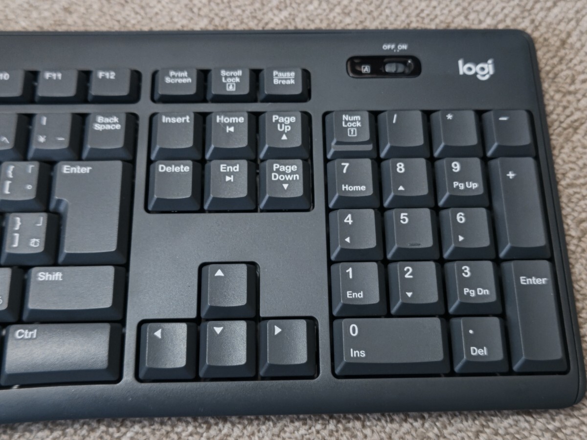 Yahoo!オークション - ロジクール ワイヤレスキーボード Logicool K270...