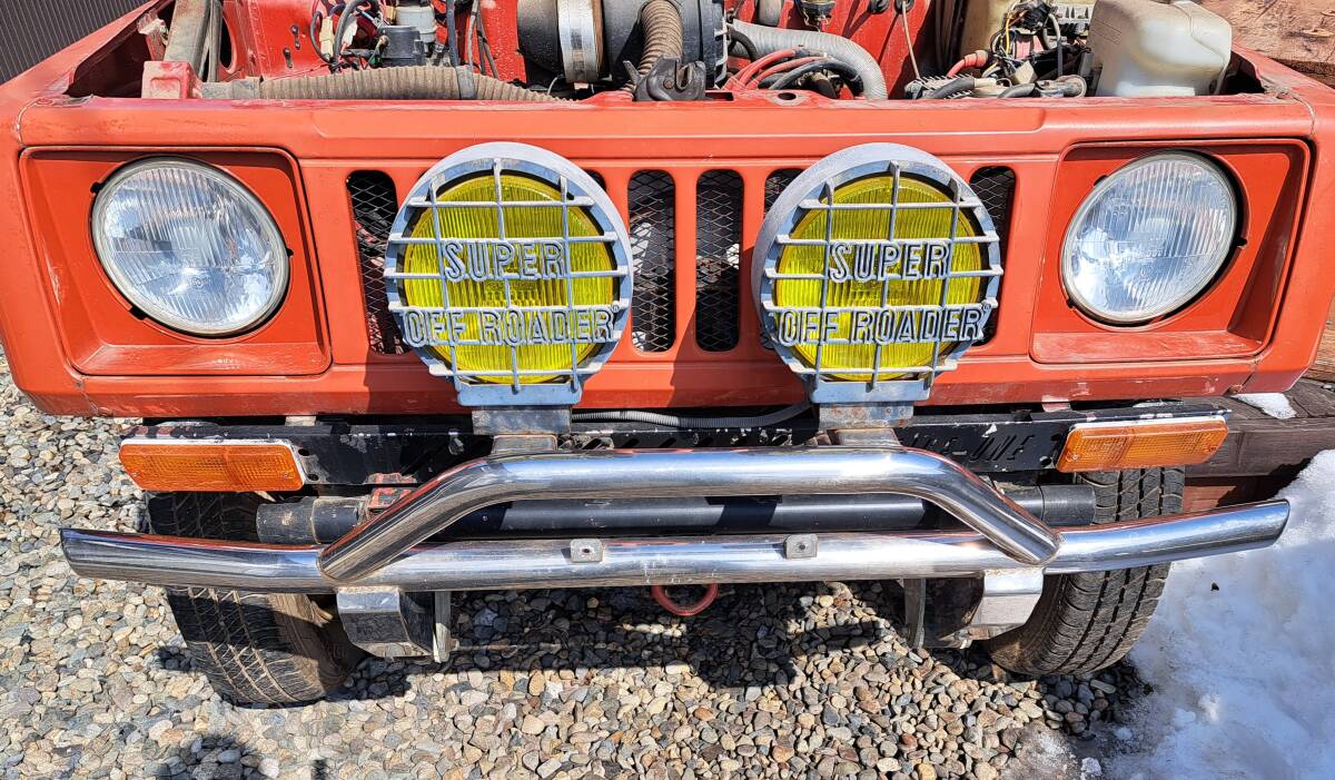 アピオ製 ジムニー 社外バンパー フォグランプ付 グリルガード 猪狩 SJ30 JA71 JA11 JA22 クロカン オフロード スズキ(フロント)｜売買されたオークション情報、yahooの ...