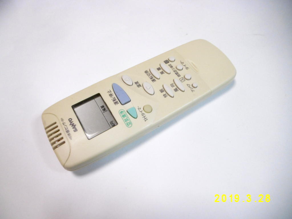 Yahoo!オークション - サンヨー RCS-SH3 エアコン用リモコン