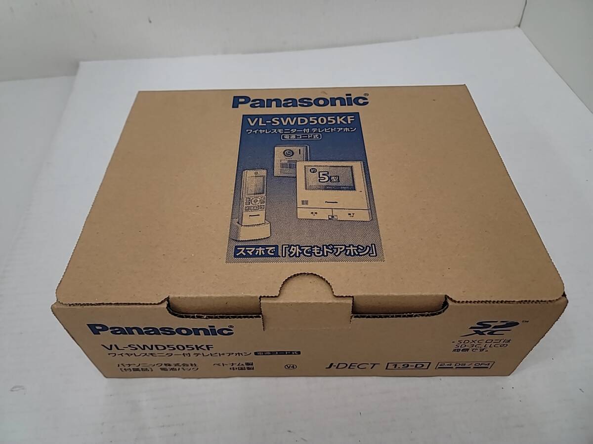 N103 08 T93 テレビドアホン ② Panasonic/パナソニック VL-SWD505KF ワイヤレスモニター付テレビドアホン/電源コード式 3/25出品(インターホン、ドアホン ...