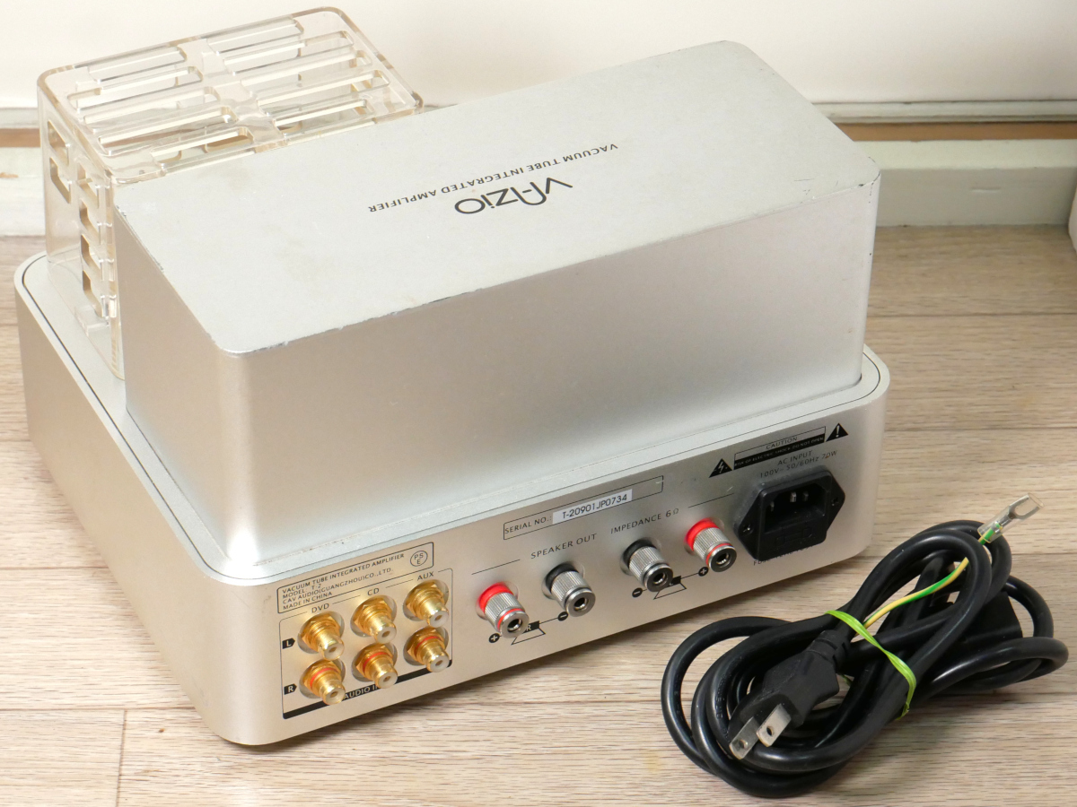 Yahoo!オークション - CAV T-2 6BQ5シングルステレオ 真空管アンプ 3W+...