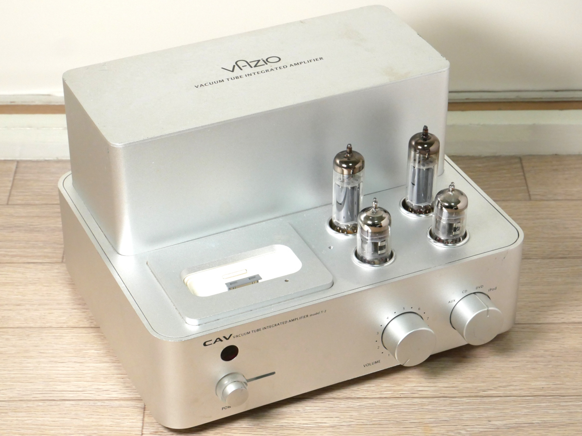 Yahoo!オークション - CAV T-2 6BQ5シングルステレオ 真空管アンプ 3W+...