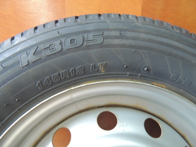 Yahoo!オークション - E226 145R12 LT 6P.R ブリヂストン K305 スチー...