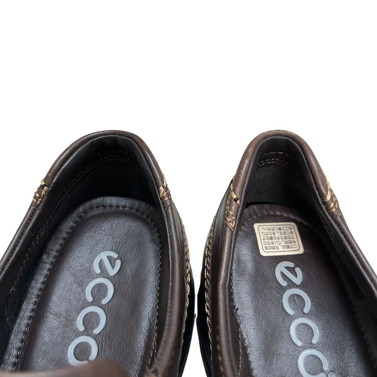 Yahoo!オークション - BD126 未使用 ECCO エコー メンズ スリッポン ウ...