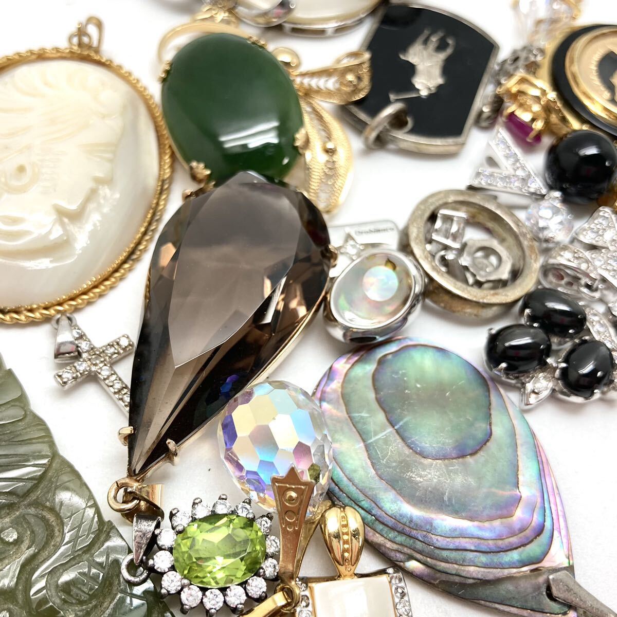 Yahoo!オークション - 「ペンダントトップおまとめ」 m約121g シェル ...