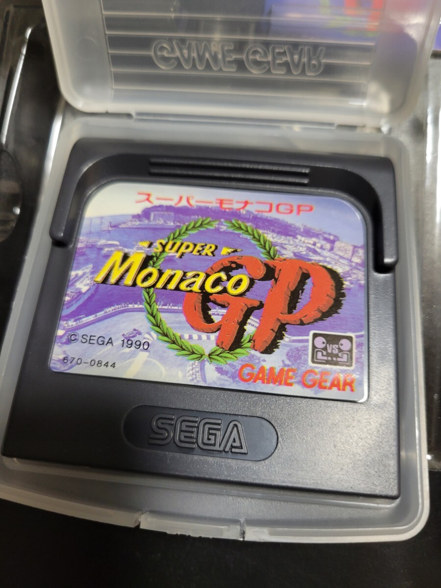 Yahoo!オークション - 良品 スーパーモナコGP GG ゲームギア GAME GE...